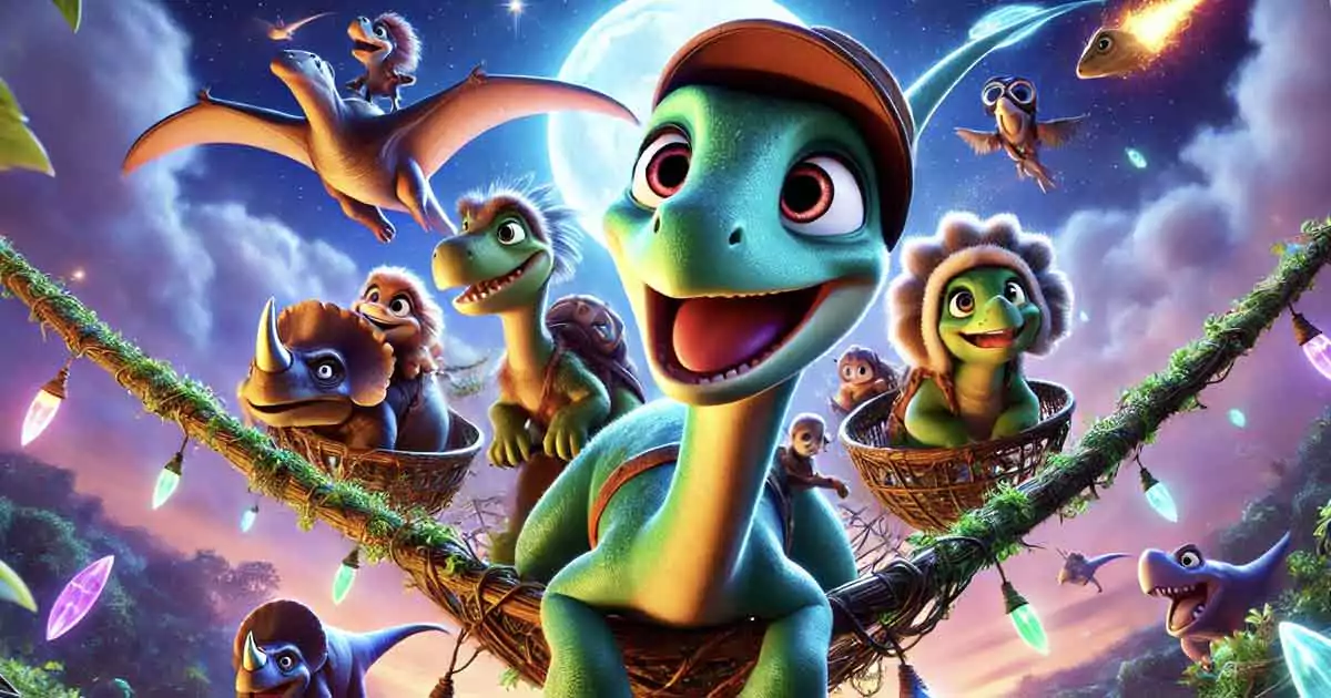 Dino Dream Flyers - A Magical Dinosaur Bedtime Story