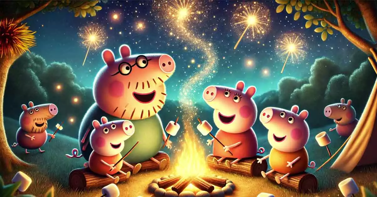 Peppa Pig Camping Story – Bedtime Adventure for Kids