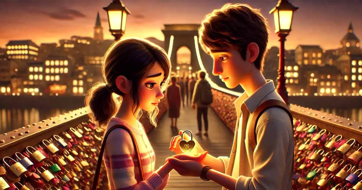 The Love Lock Bridge – A Romantic Bedtime Story for Her
