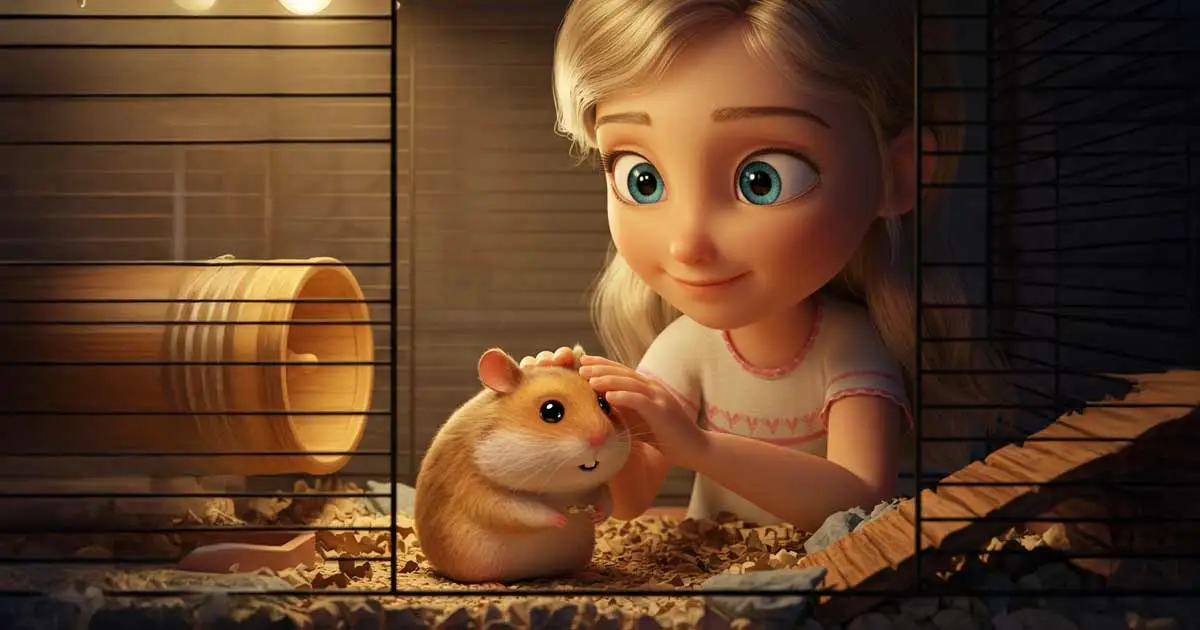 Hugo the Hamster and the Secret Hole in the Wall