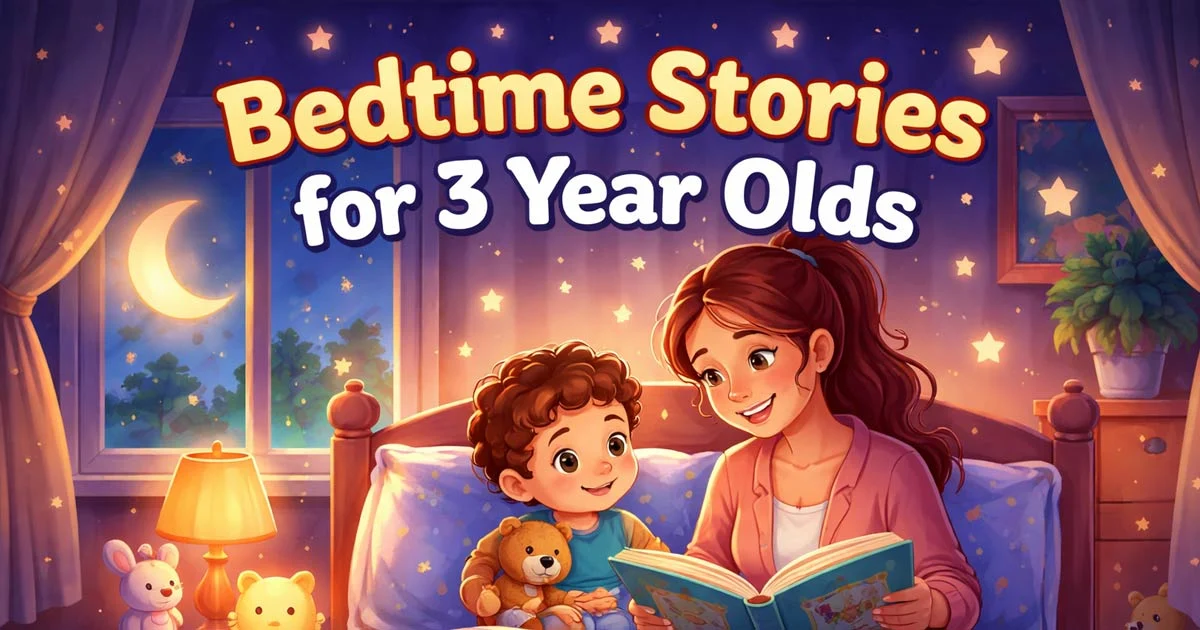 Bedtime Stories for 3 Year Olds - Gentle Stories for Toddlers